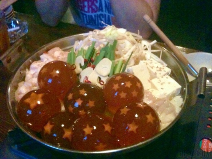 Les 7 Dragon Balls au menu de ce restaurant
