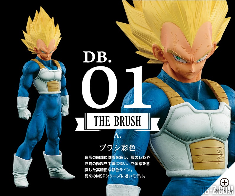Super Master Stars Piece THE VEGETA : Des images en HD / 360°