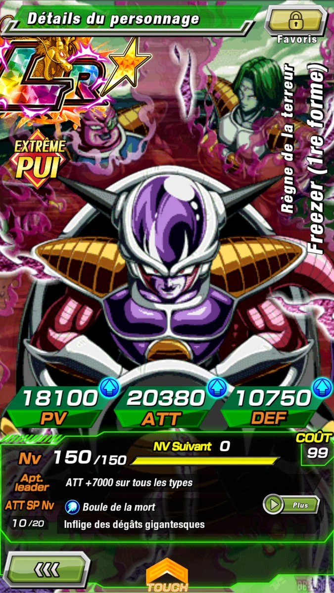 Bojack LR arrive dans Dragon Ball Z Dokkan Battle