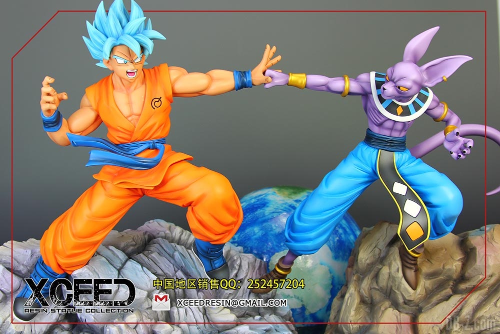 Statue de Goku vs Beerus (version finale)