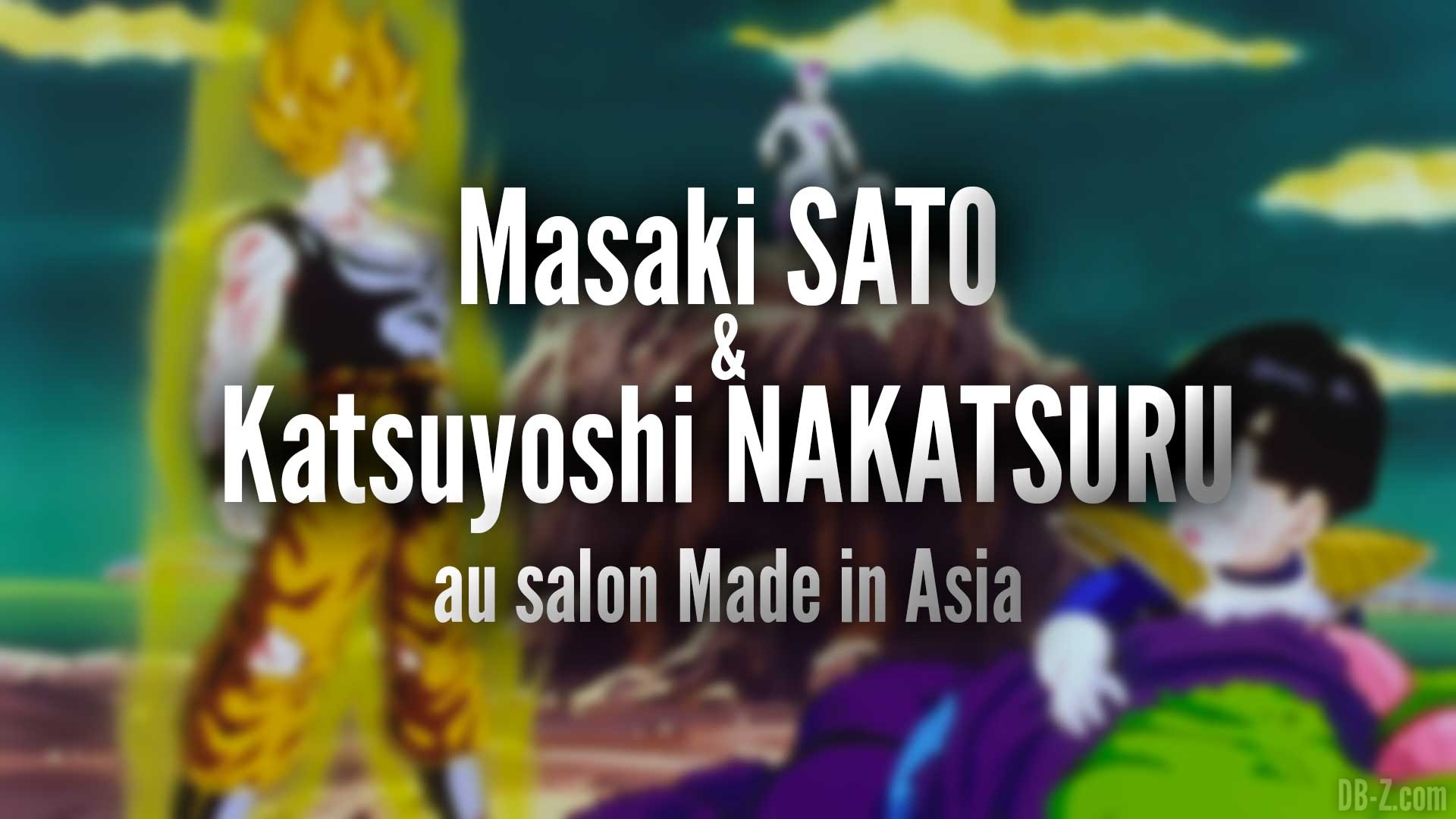 Masaki SATO & Katsuyoshi NAKATSURU en dédicace au salon Made in Asia