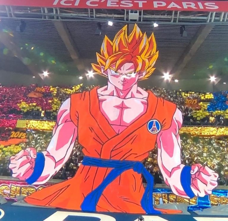 Pourquoi le PSG a déployé un tifo Dragon Ball