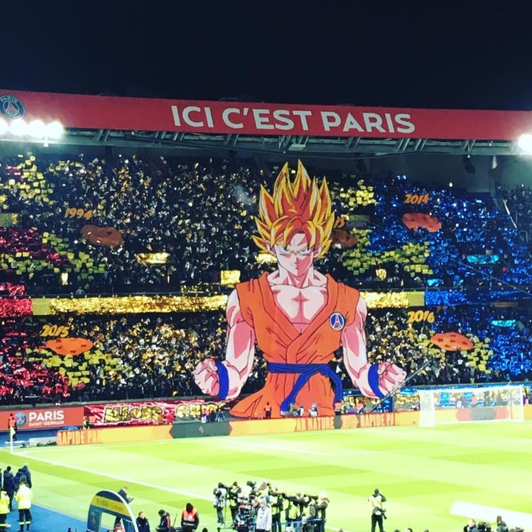 Pourquoi le PSG a déployé un tifo Dragon Ball