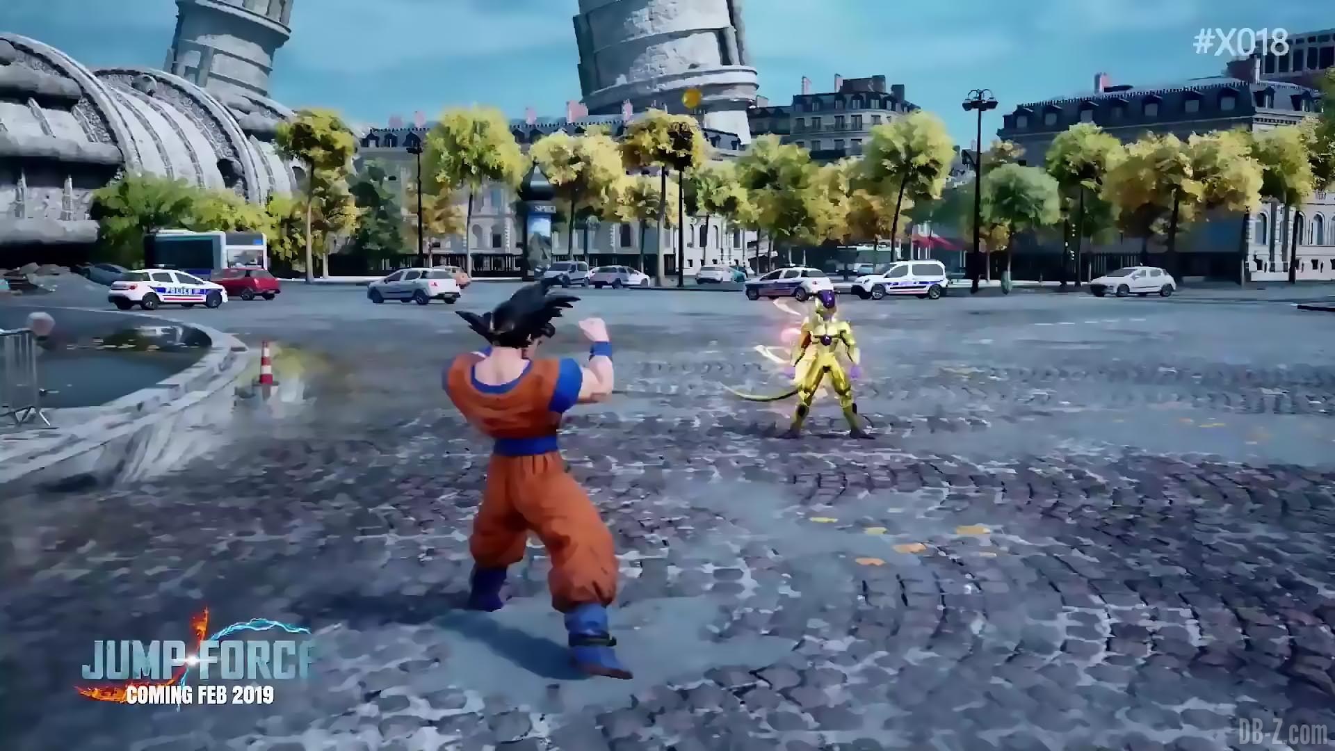 Jump Force : Nouveau Trailer avec Goku et Vegeta SSGSS, et Golden Freezer