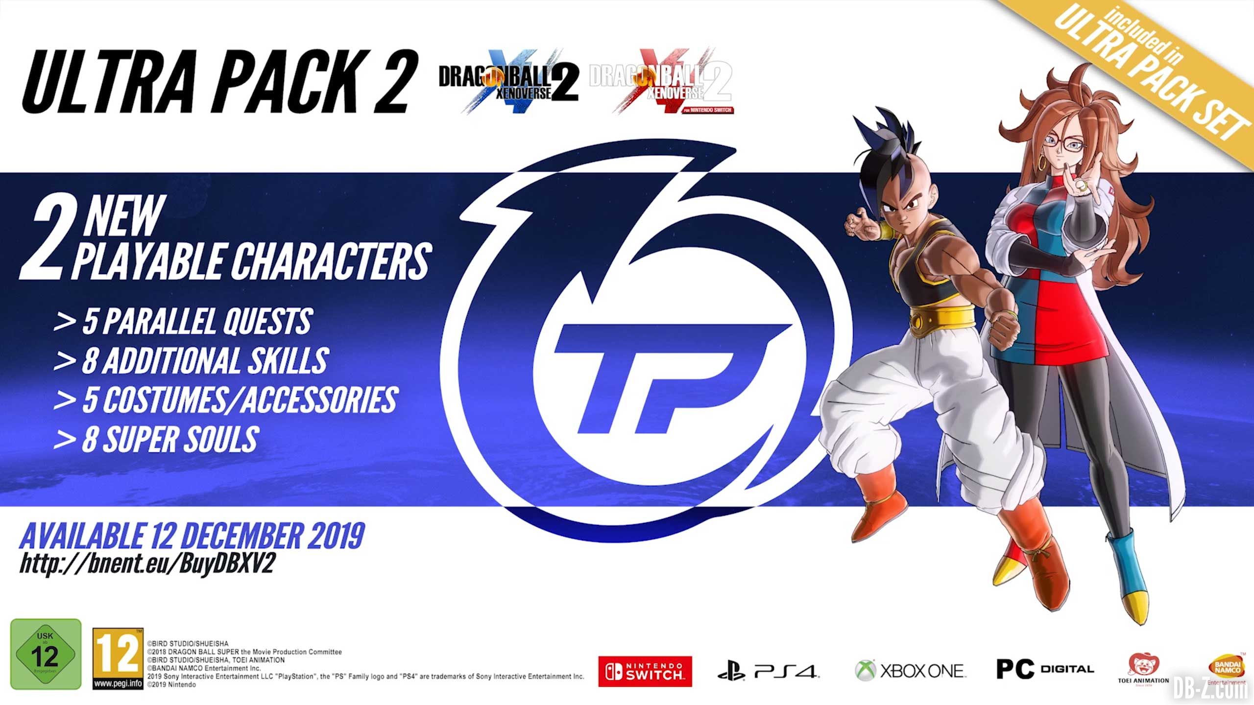 Dragon Ball Xenoverse 2 ULTRA PACK 2 : Trailer de C-21 (tenue labo) et ...