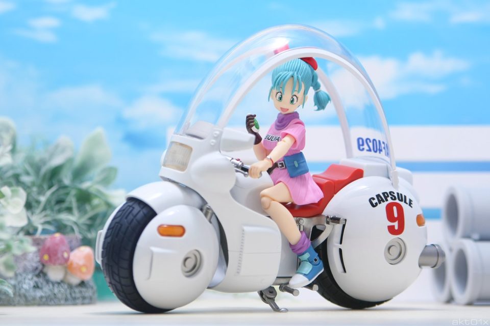 Unboxing de la figurine Dragon Ball SHFiguarts Moto de Bulma (Hoi-Poi ...