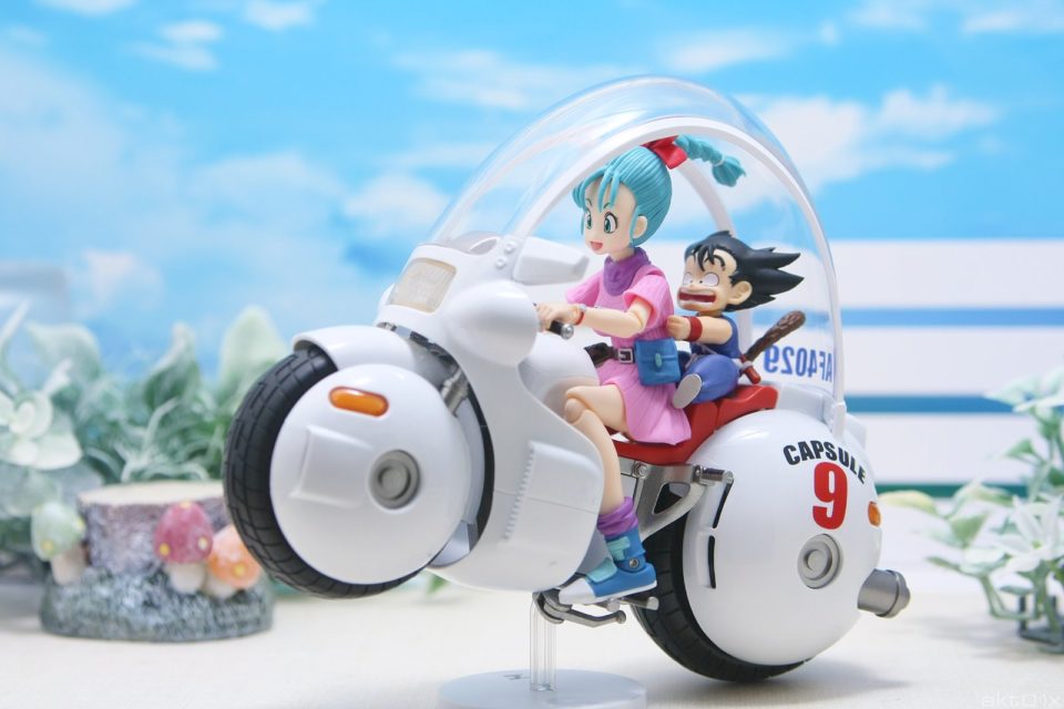 Unboxing de la figurine Dragon Ball SHFiguarts Moto de Bulma (Hoi-Poi ...