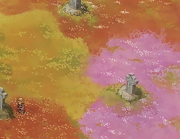 La tombe de Son Goku à la fin de Dragon Ball