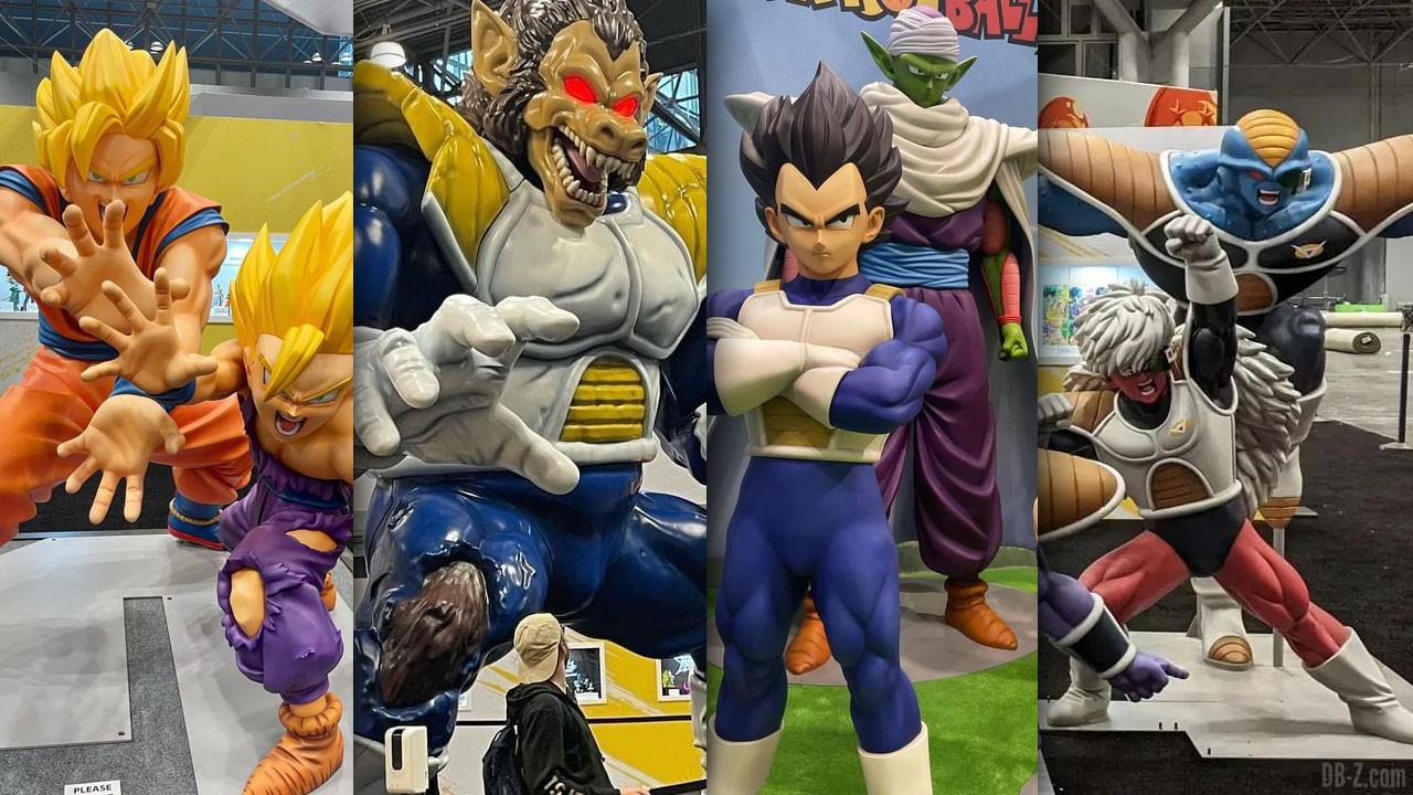 Un aperçu du stand Dragon Ball à la NYCC 2021