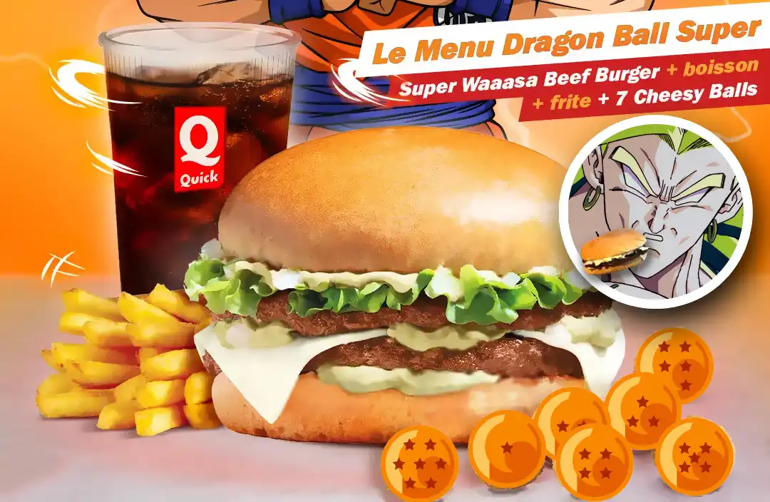 Dragon Ball Super chez Quick : On a testé le menu