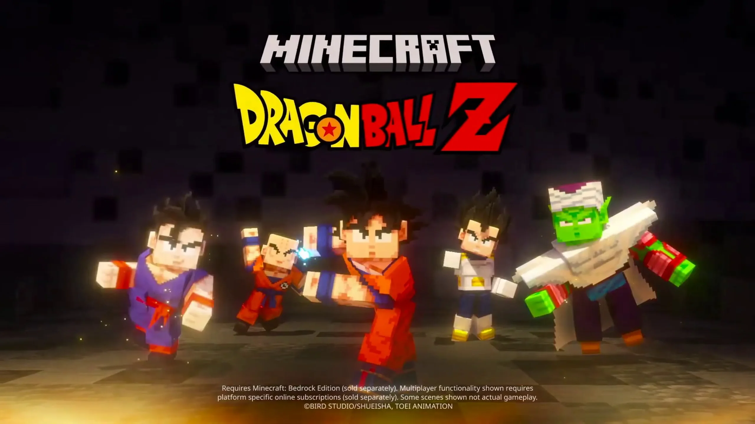 Minecraft × Dragon Ball Z : le DLC se dévoile avec la chevelure Super ...